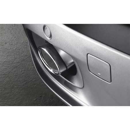 Sorties d'échappement avec embouts chromés, rondes BMW X5 E70