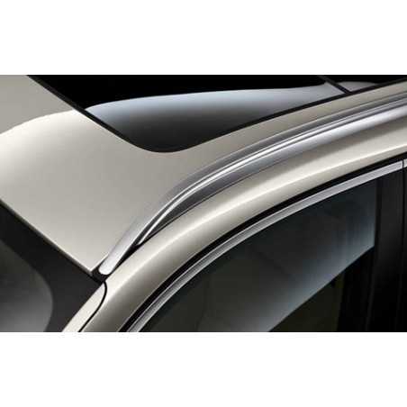 Rails de toit Individual en aluminium Shadow Line brillant BMW X3 F25