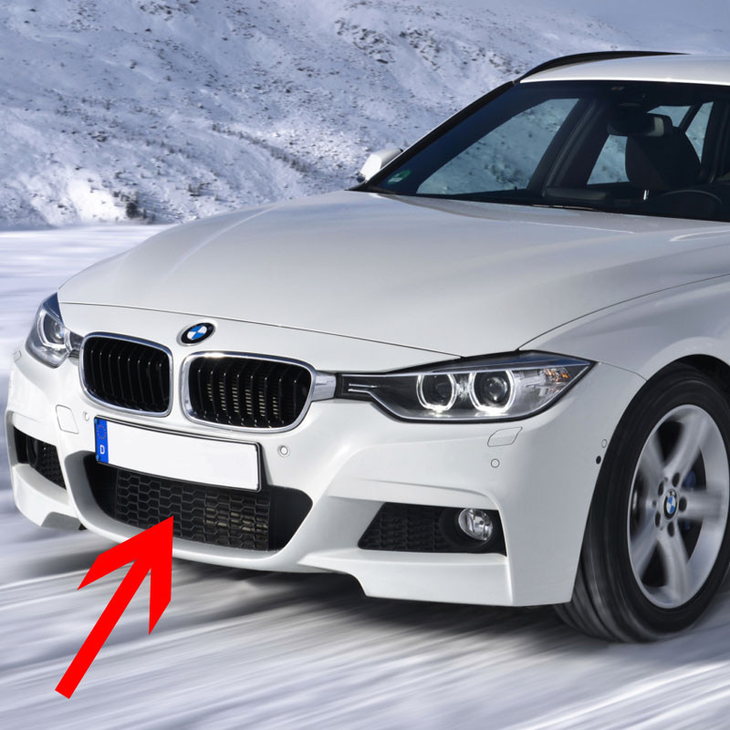 Insert prise d'air médiane pour BMW Série 3 F30 F31