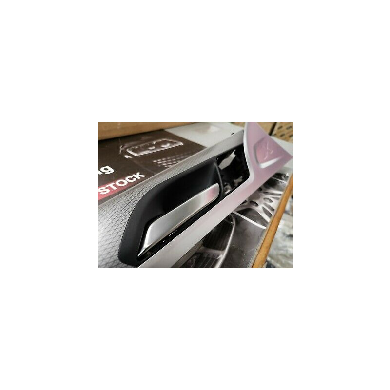 Kit inserts intérieur finition ALU Rhombicle Perlglanz Chrom pour BMW ...