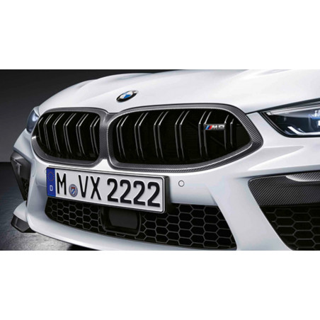 Grilles de calandre en carbone pour BMW M8 F91 F92 F93