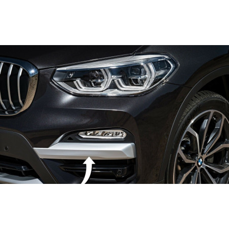 Baguette de protection latérale finition XLINE de pare-chocs avant pour ...