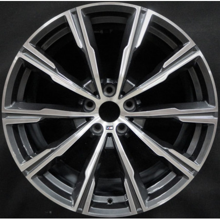 Jante 20" en alliage léger rayons en étoile style 740M pour BMW X5 G05 ...