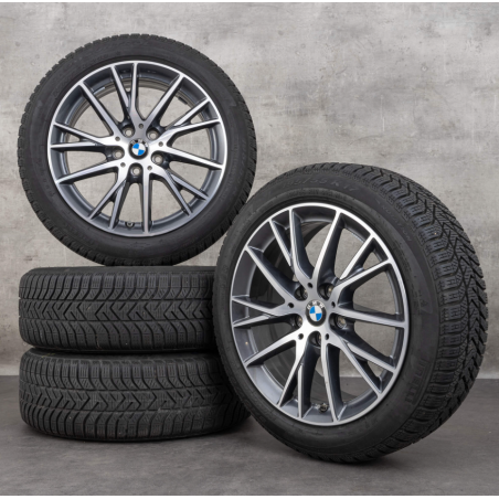 Roues complètes hiver 17" style 489 pour BMW Série 1 F40