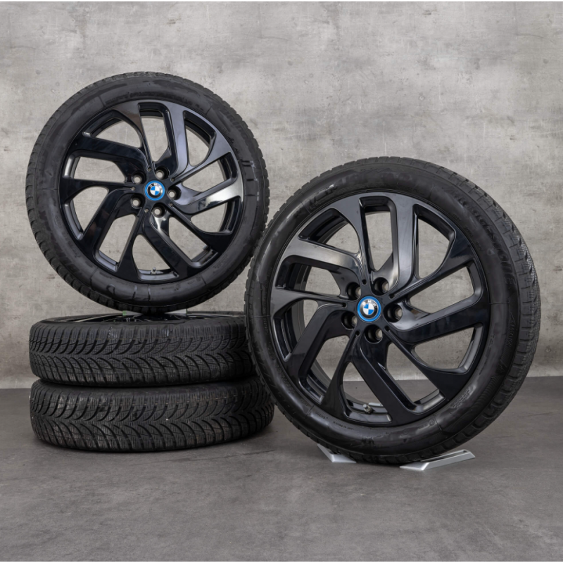 Roues complètes hiver 19" style 428 Jet Black pour BMW i3