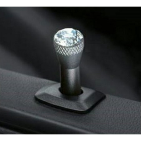 Boutons de verrouillage Crystal Clarity (x2) pour BMW Série 5 F10 F11 ...