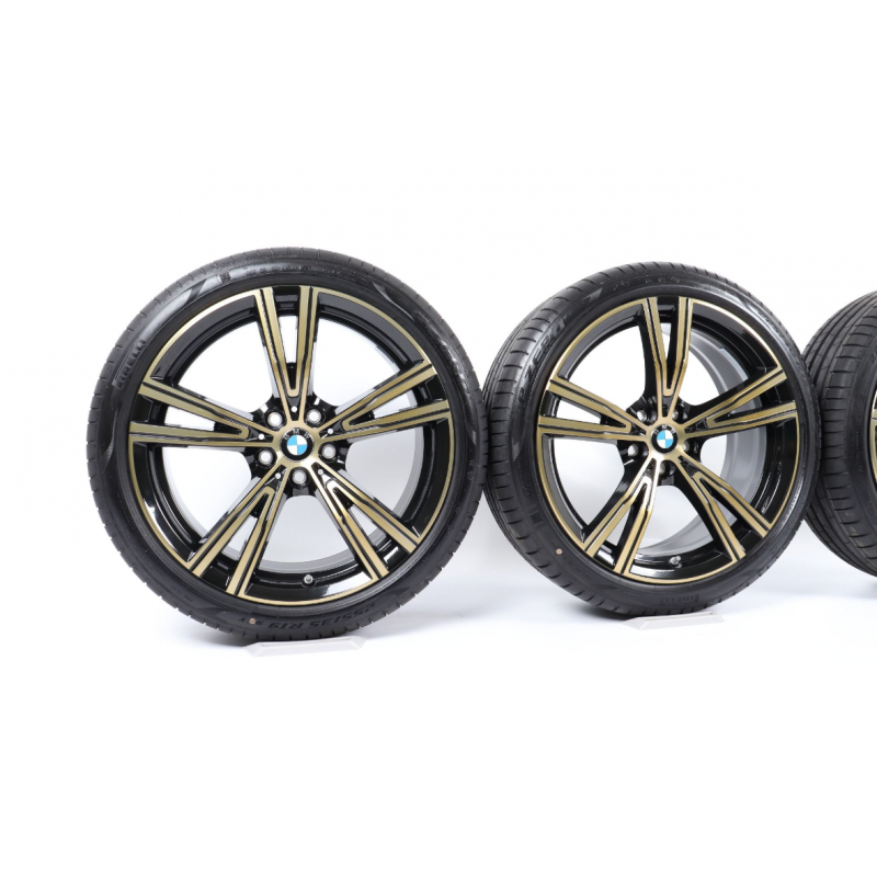 Roues complètes été 19" Style 793 Night Gold pour BMW Série 2 G42