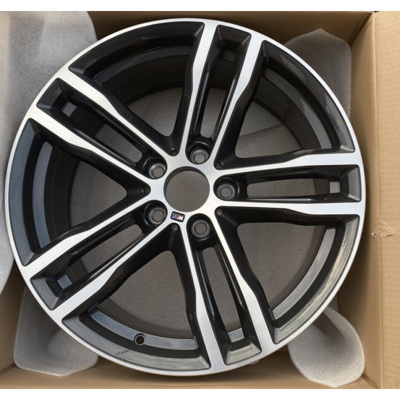 Jante 19" style 704 M à rayons doubles "bicolores" pour BMW Série 4 F32 ...