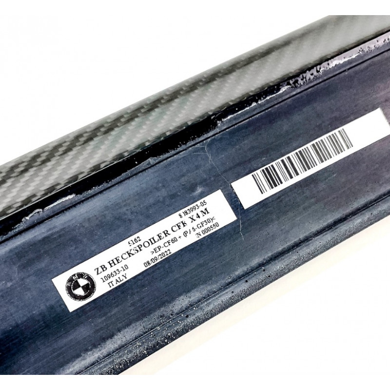 Becquet arrière carbone CFK BMW M Performance pour BMW X4 G02