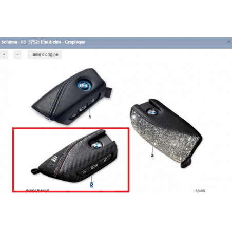 Etui de clé M Performance BMW X2 U10