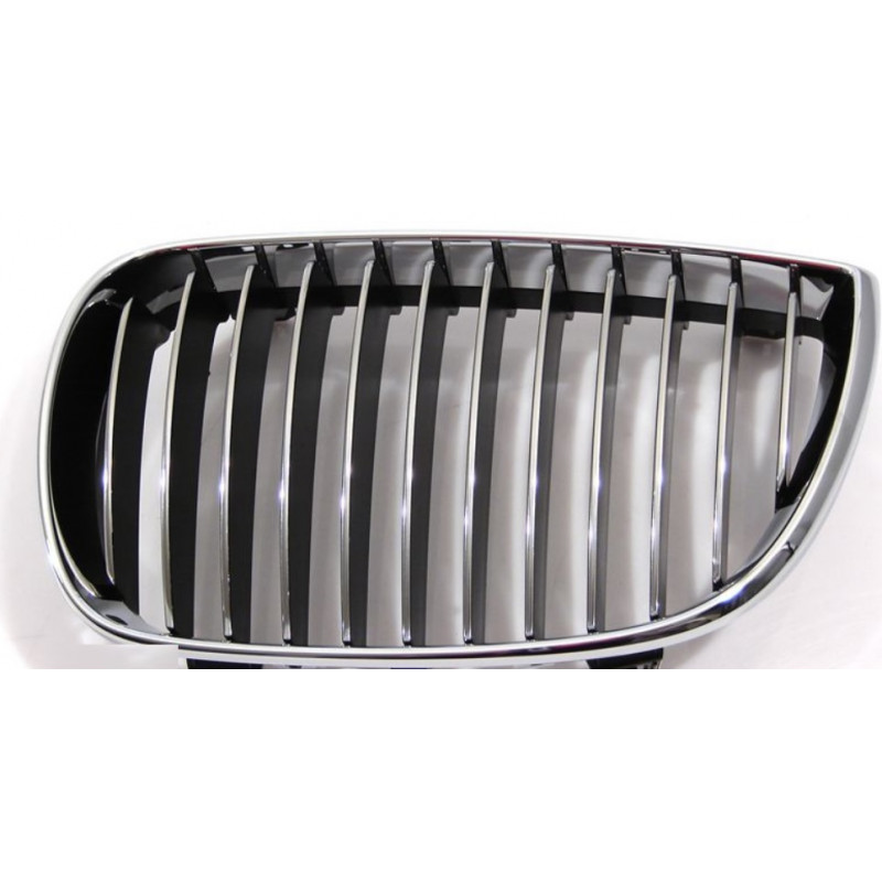 Paire grilles calandre chromées BMW Série 1 E81 E82 E87 E88