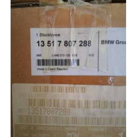 Pompe à haute pression pour BMW X5 E70 X6 E71 (30d / 35d uniquement)